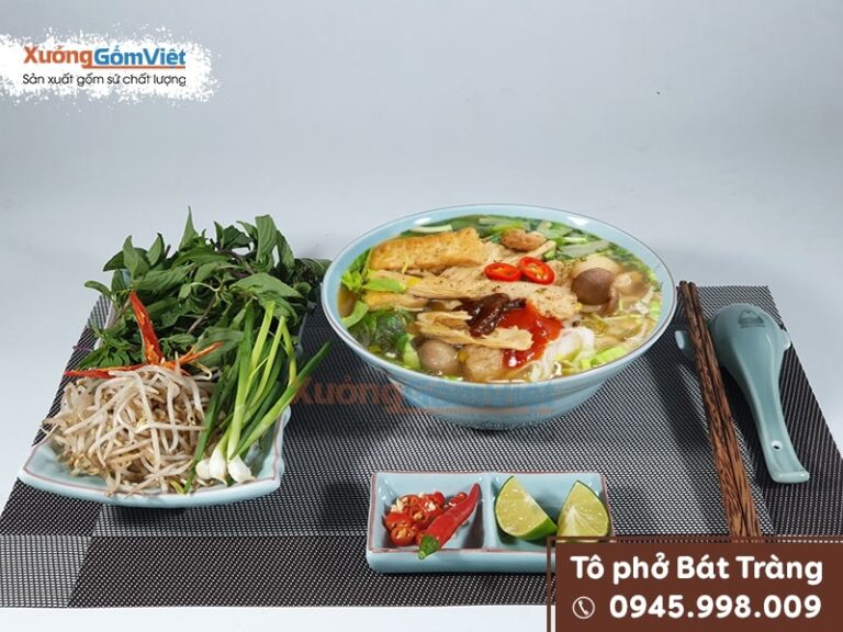 Địa chỉ cung cấp các mẫu bát đựng phở đẹp, in logo theo yêu cầu giá rẻ